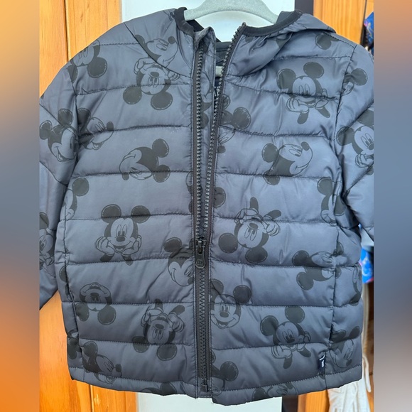 GAP | Jackets & Coats | Baby Gap X Disney Mickey Mouse Puffer Jacket ...